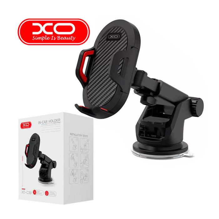 Suport Auto Telefon Cu Ventuza Rotativ 360 XO-C39, Negru - Koracell B2B ...