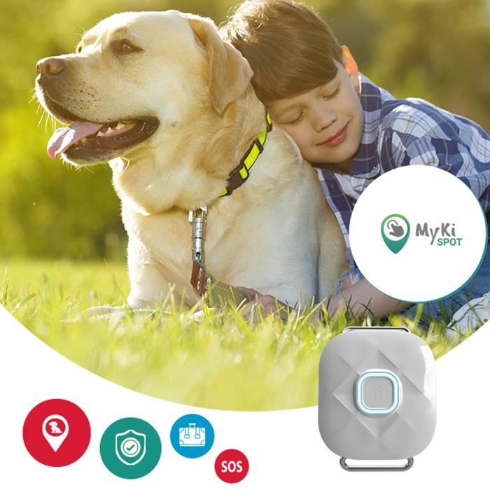 Dispozitiv De Urmarire MyKi Spot GPS/GSM GPS, Wi-Fi, LBS, Negru ...