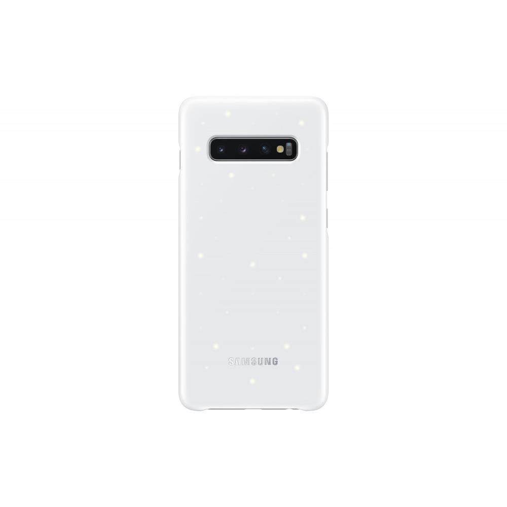 Husa Spate Samsung Galaxy S10 Plus LED cover Alb - Koracell B2B - Smart ...